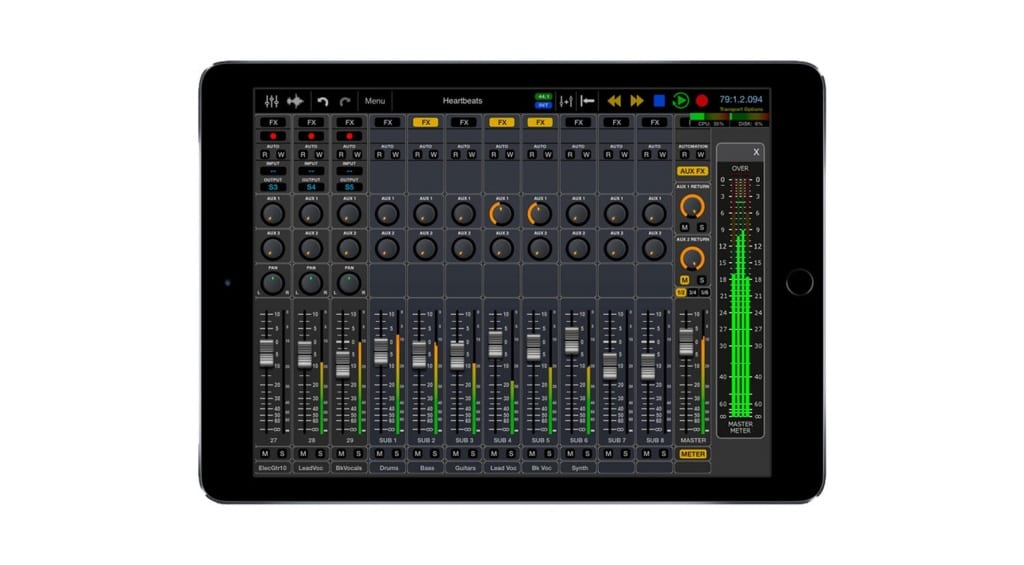 Auria 2: the most powerful DAW on iOS? - gearnews.com
