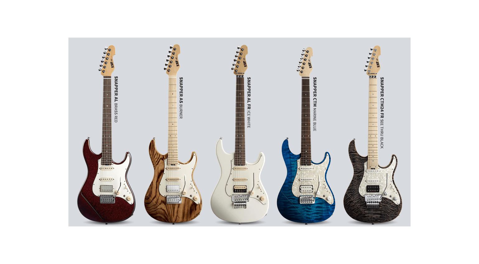 ESP launch new guitars and basses across their whole range for 2016 ...