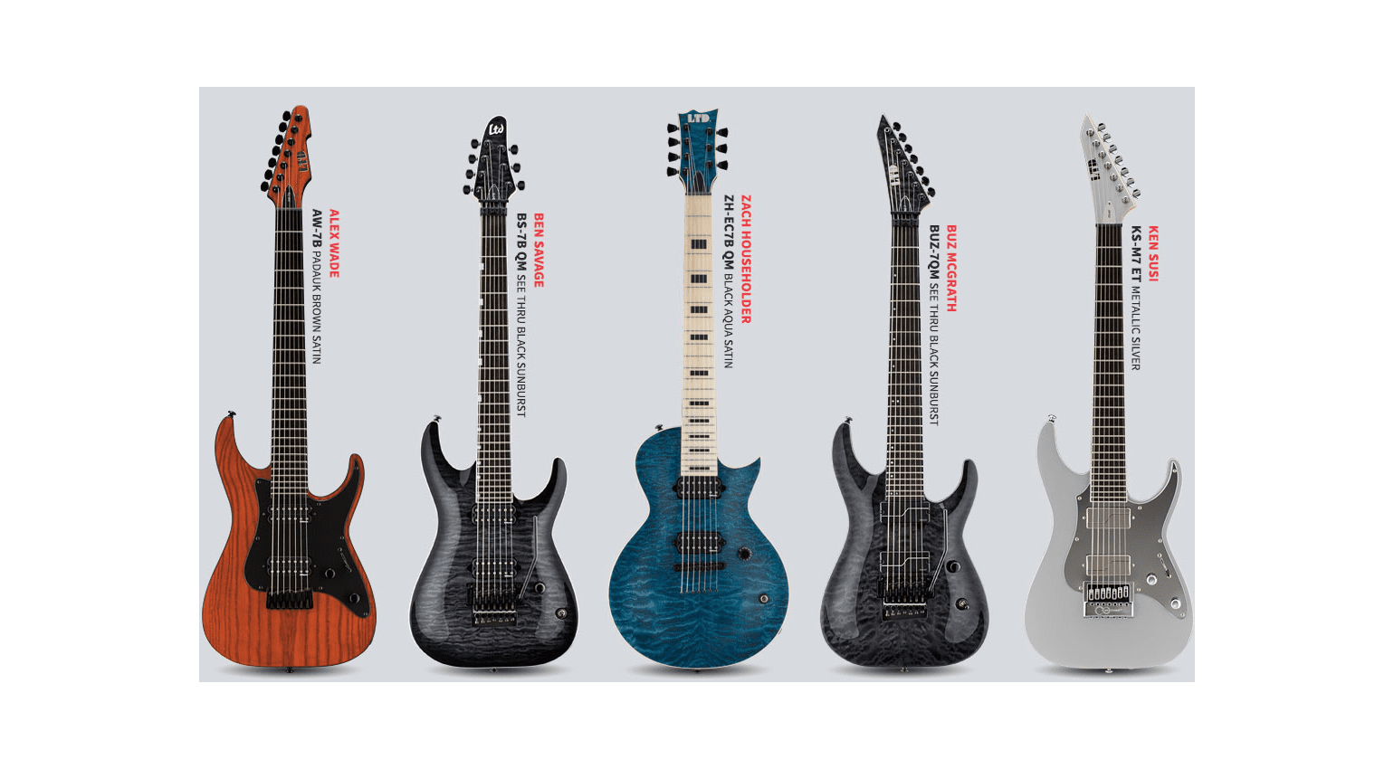 ESP launch new guitars and basses across their whole range for 2016 ...