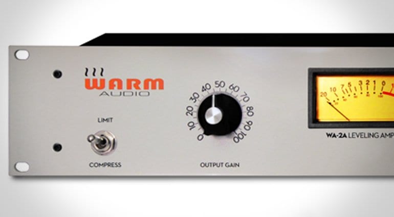 Warm Audio announce a new compressor, pertinently named "WA-2A ...