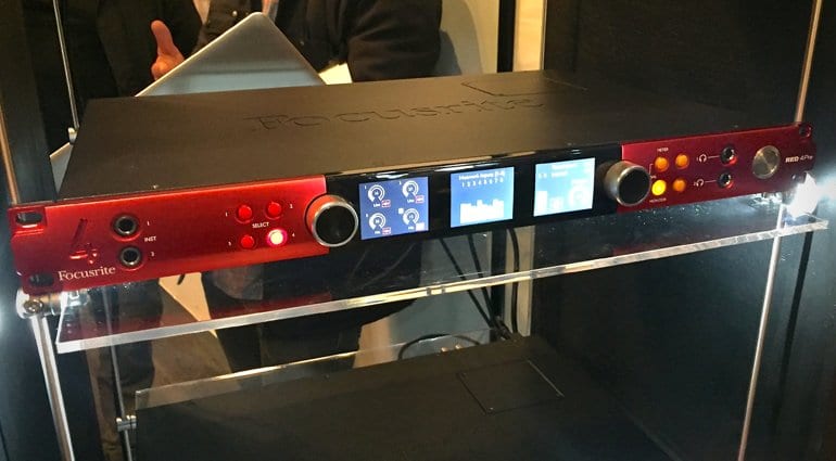 The big reveal of the ultimate Focusrite interface, the Red 4Pre ...