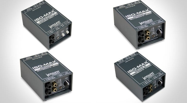World Famous Jensen Transformers release new ISO-MAX DI Boxes ...