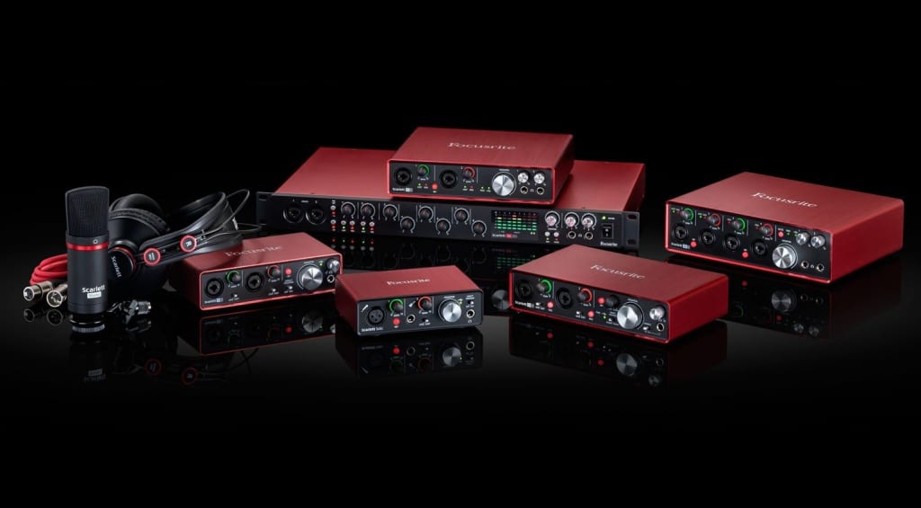 Focusrite launch Scarlett 2.0 USB audio interfaces - gearnews.com