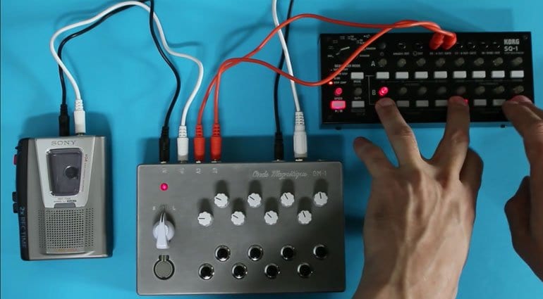 OM-1 Cassette Synthesizer - nuff said - gearnews.com