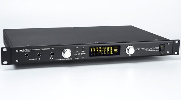 High-end Grace Design M108 Interface now shipping - gearnews.com
