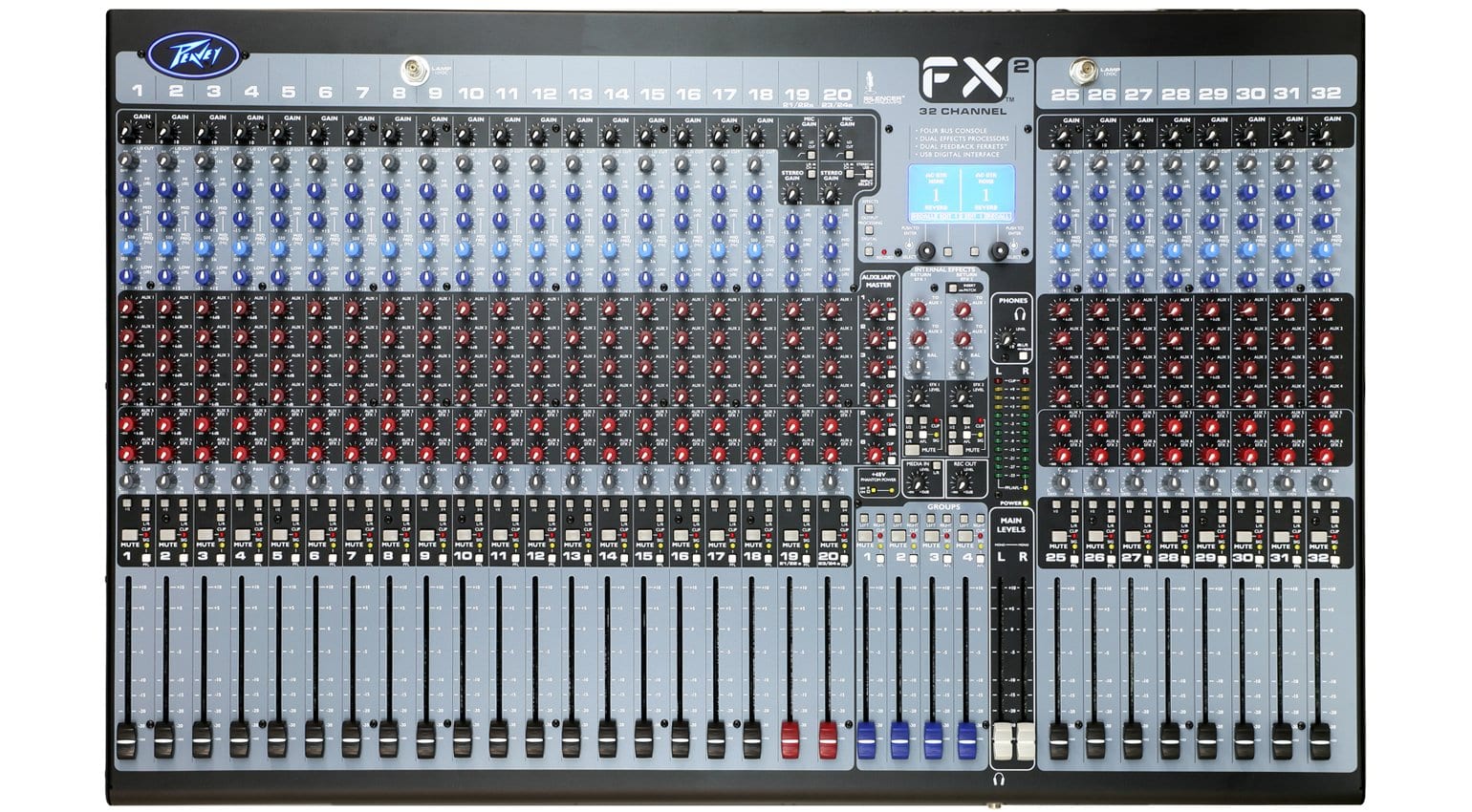 Peavey FX2 series analogue mixers for the project studio - gearnews.com