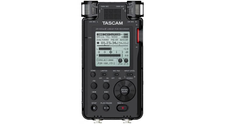 Tascam launch DR-100mkIII hand-held recorder - gearnews.com