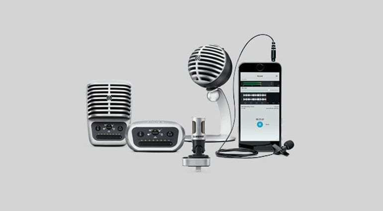 Shure MOTIV mobile recording app updated - gearnews.com