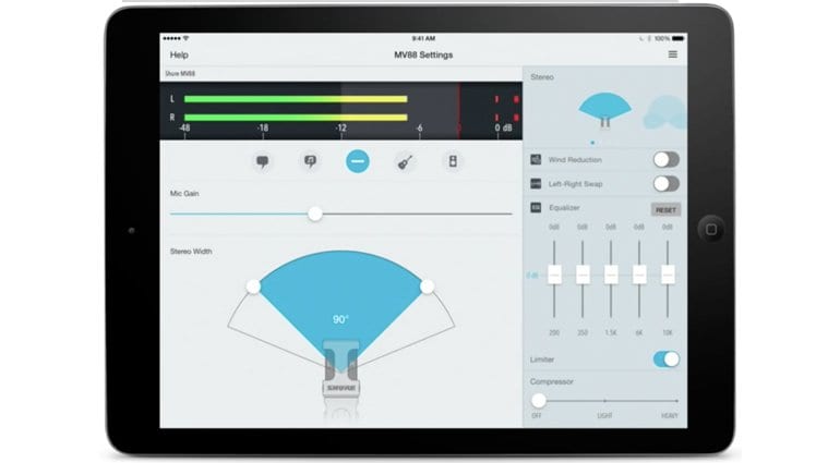 Shure MOTIV mobile recording app updated - gearnews.com