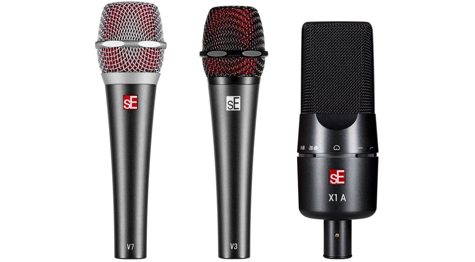 sE Electronics V Series dynamic mics and X1 A Condenser - gearnews.com