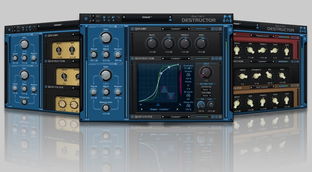 DESTRUCTOR! Blue Cat's suitably named distortion effect plug-in ...