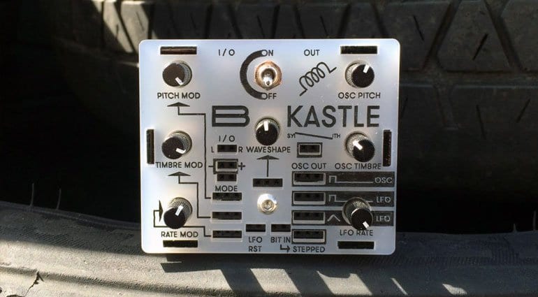 Kastle, the mini modular synthesizer from Bastl - gearnews.com
