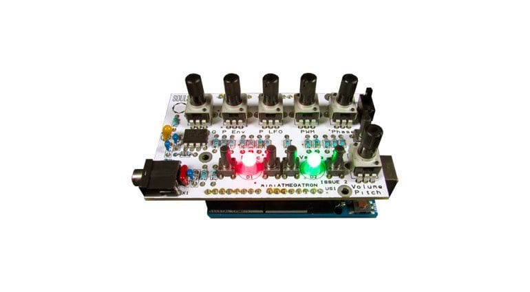 Build yourself a miniAtmegatron with Soulby's 8-bit synth kit - gearnews.com