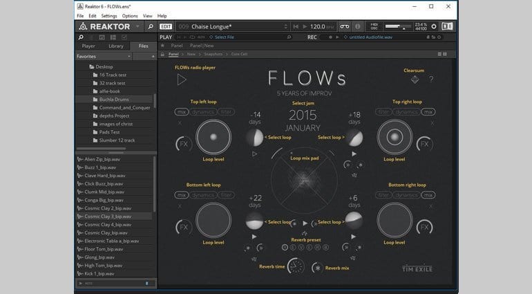 FLOWs: Algorithmic Loop Sequencer from Tim Exile - gearnews.com