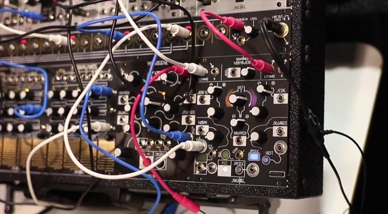 Tape and Microsound Music Machine stereo Eurorack system from Make Noise - gearnews.com