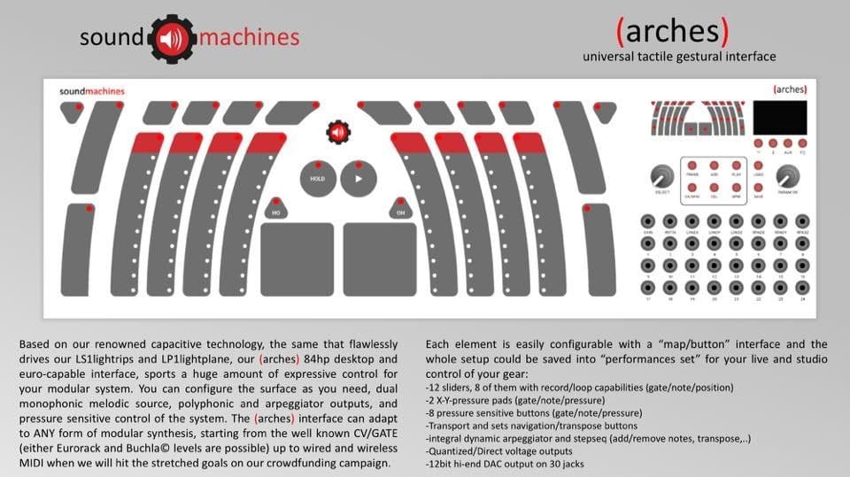 (arches) tactile universal interface by soundmachines launches on ...