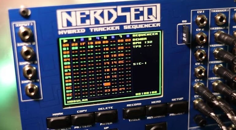 Superbooth 2017: Nerd Seq - it's a Eurorack Tracker sequencer - gearnews.com