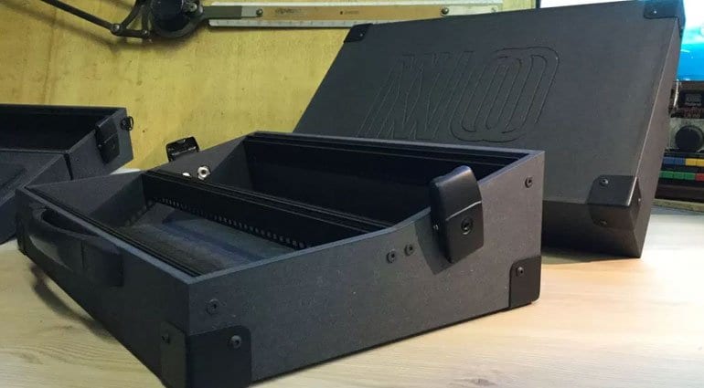 Compact foldable Eurorack cases from NONO Modular - gearnews.com