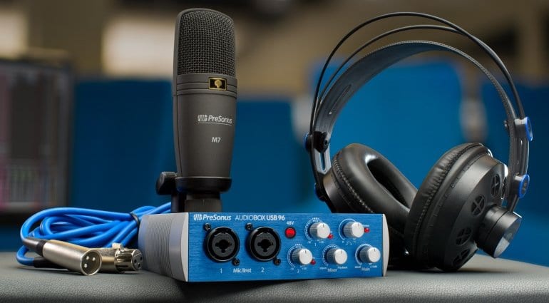 PreSonus AudioBox 96 Studio: a $199 recording bundle with a full-blown ...