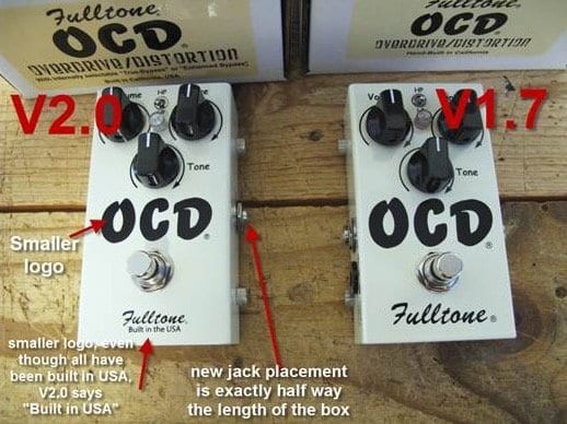 OCD V2: Subtle tweaks and no major redesign for Fulltone's drive pedal ...