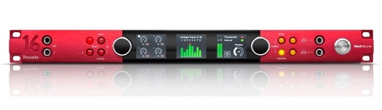 Focusrite Red 16Line and RedNet X2P audio interfaces are out on the ...