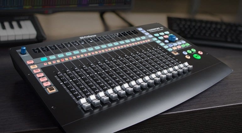 PreSonus plugs in FaderPort 16 controller for hands-on DAW mixing ...