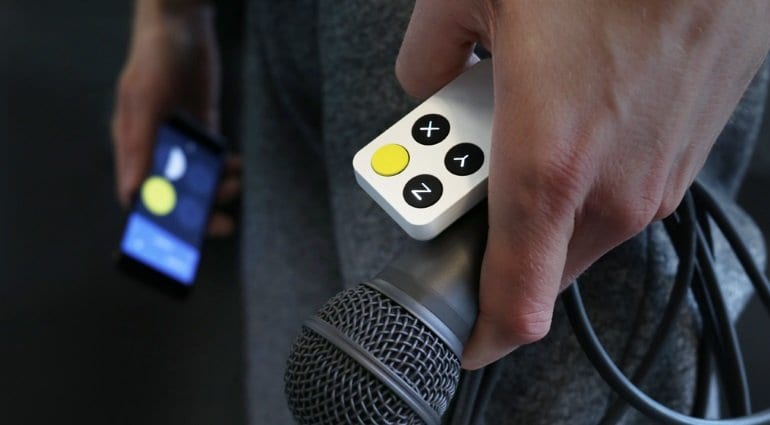 OWOW Wiggle controller - shake your hands, get rad vocal FX! - gearnews.com
