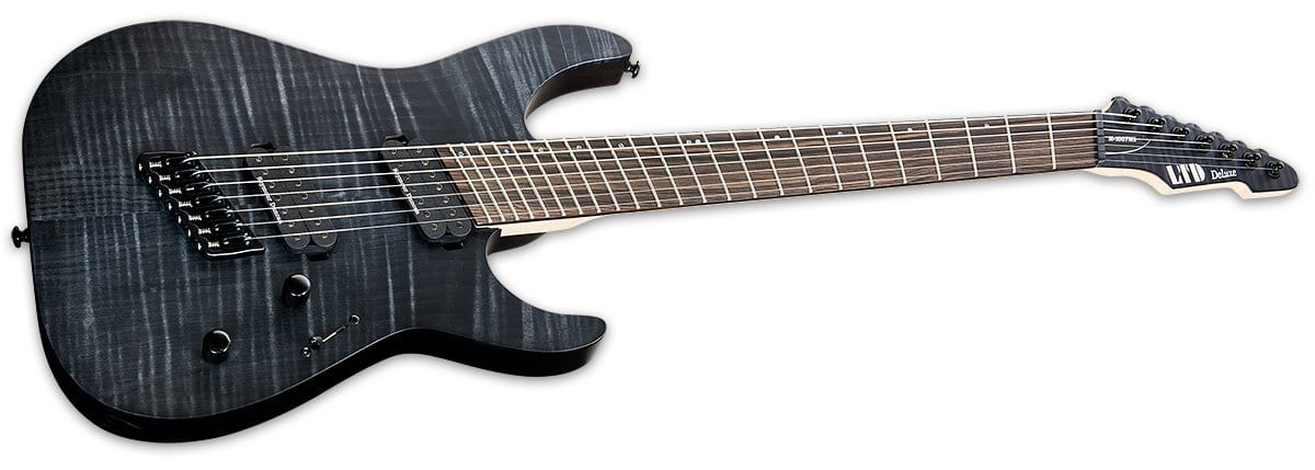 NAMM 2018: ESP LTD M-1007MS intros its first multi scale guitar ...