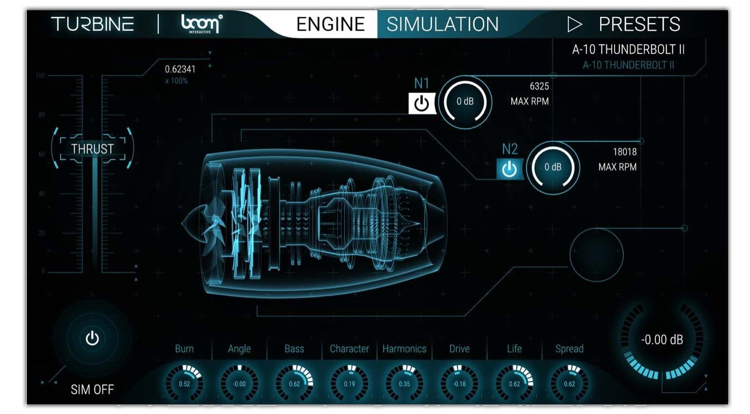 Turbine: design sounds with fighter jet engine simulations! - gearnews.com