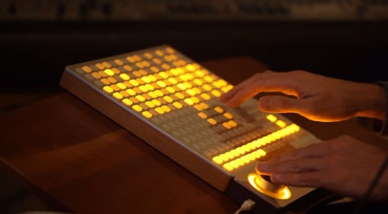 Gridlab Strum Elegant Virtual Guitar Strumming Via Monome Controller