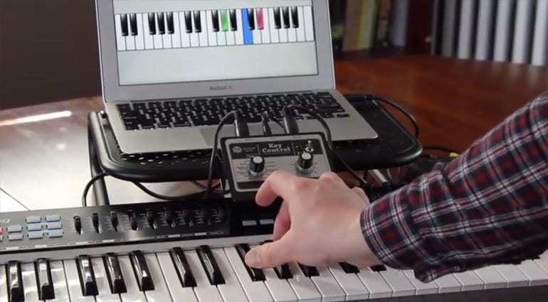 Artificial Noise Key Control -scale-key-quantizer-midi-controller