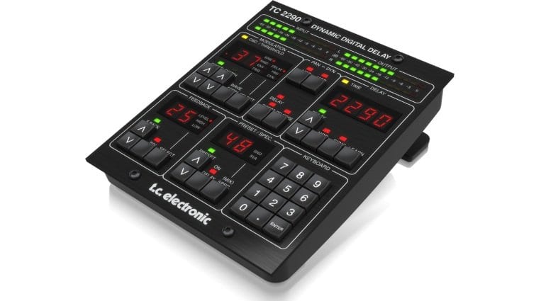 TC2290-DT plug-in and controller reprise a classic TC Electronic delay ...