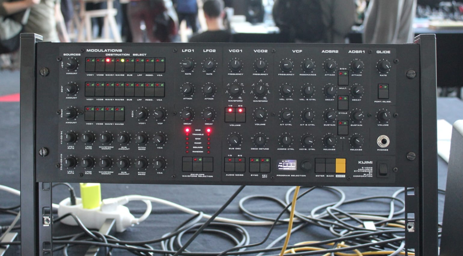 Superbooth 2018: Black Corporation Kimiji polyphonic synth open for ...