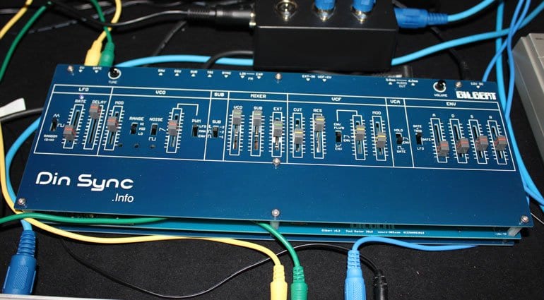 Superbooth 2018: Din Sync Gilbert Roland inspired monosynth - gearnews.com