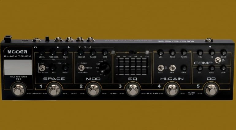 Mooer's new Black Truck revamps the Red Truck multi-effects pedal ...