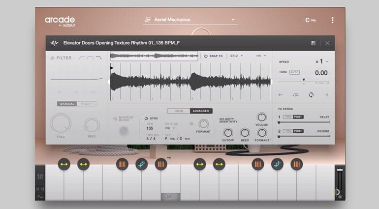 Output takes us to the Arcade for a coin-operated loop synthesizer ...