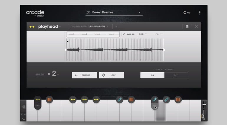 Output takes us to the Arcade for a coin-operated loop synthesizer ...