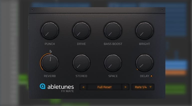 AbleTunes FX MATE: An all-in-one FX plug-in operated by single knobs ...