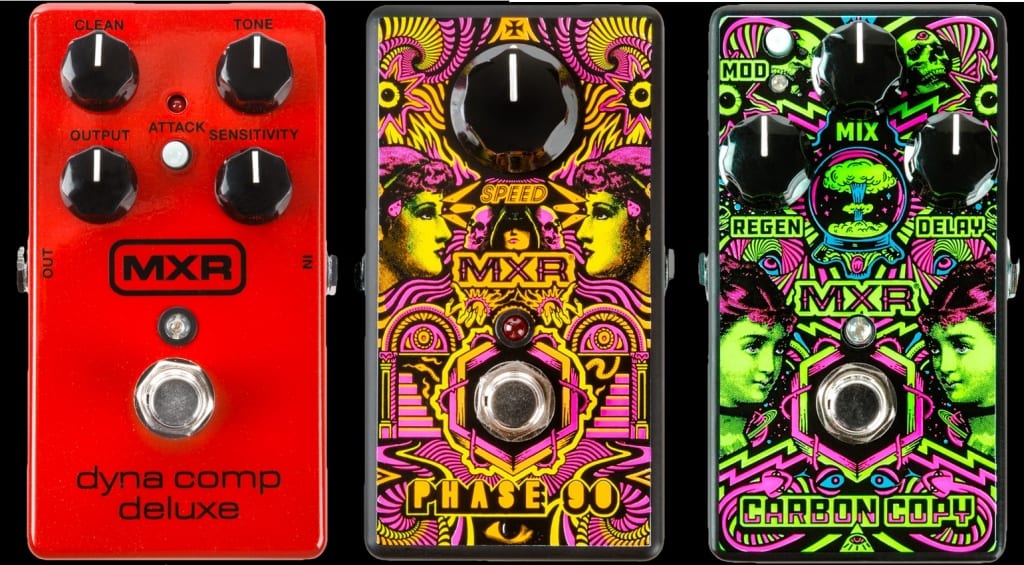 MXR introduces Dyna Comp Deluxe, limited edition Carbon Copy & Phase 90 ...
