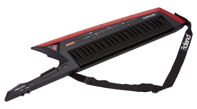 Roland's AX-Edge keytar with custom blades couldn't be more metal ...