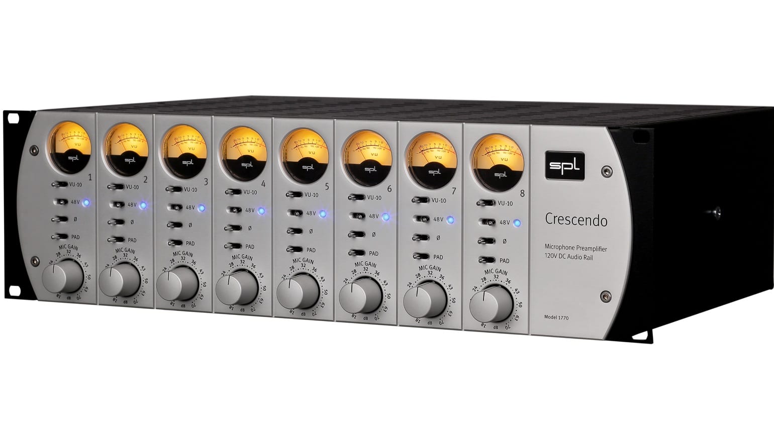 SPL Crescendo: A 120V 8-channel mic preamp that's (almost) impossible ...