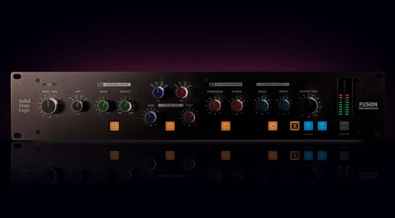 New SSL Fusion hardware processor: SSL's first new EQ circuit for over ...