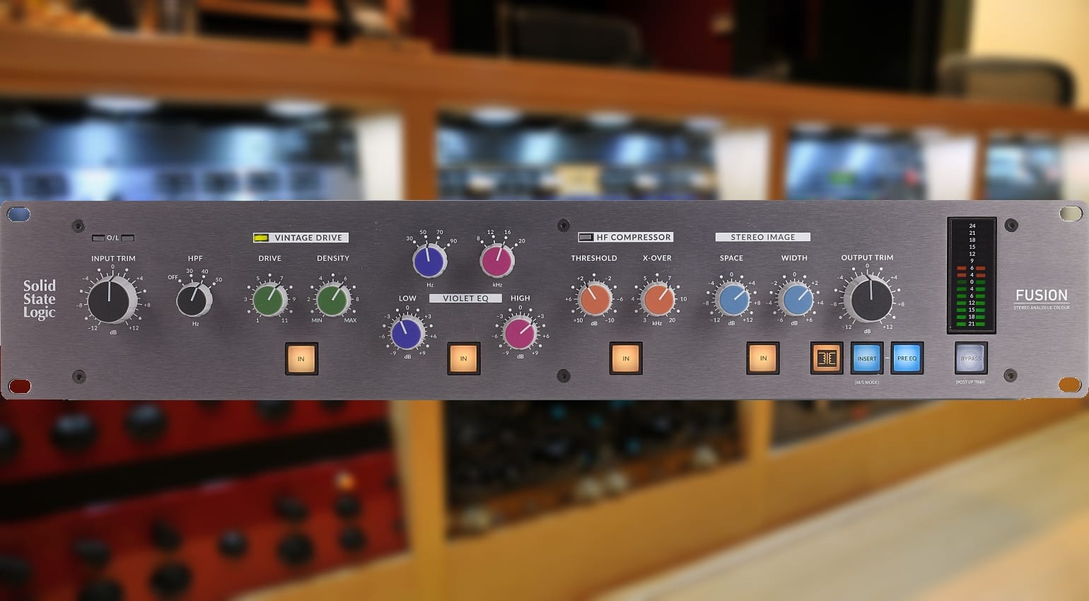 New SSL Fusion hardware processor: SSL's first new EQ circuit for over 25 years - gearnews.com