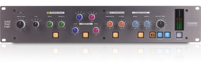 New SSL Fusion hardware processor: SSL's first new EQ circuit for over ...