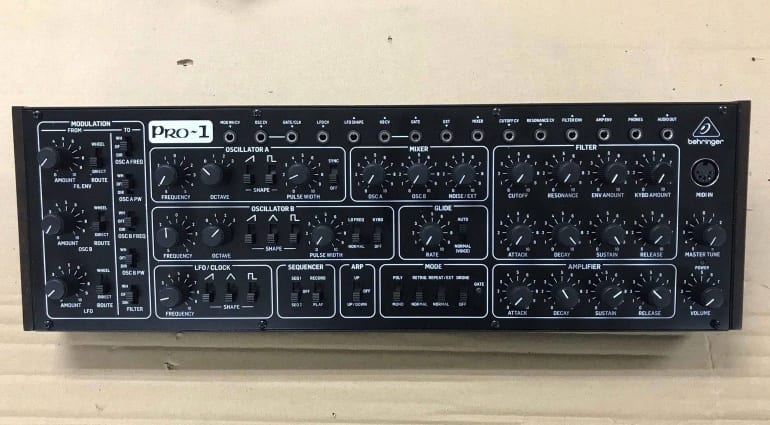Behringer approve the PRO-1 for production and price it at $299 ...