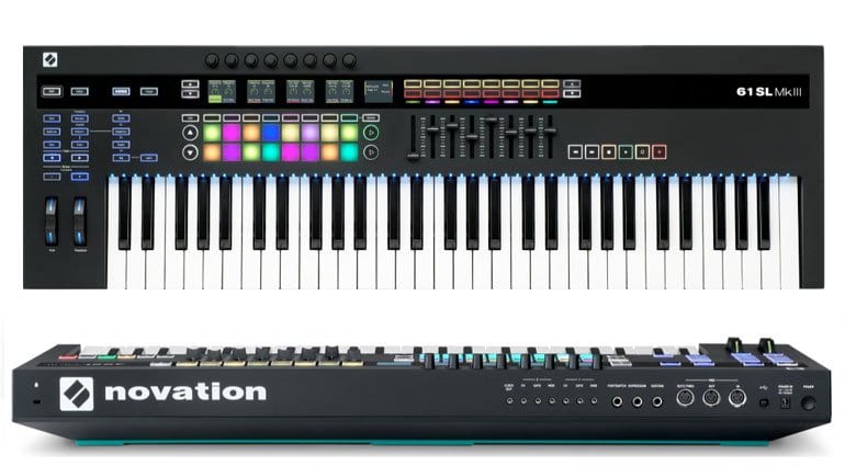 Novation SL Mk III - MIDI and CV Controller with 8 track Sequencer ...