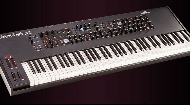 Sequential Prophet XL slightly larger samples-plus-synthesis fusion ...