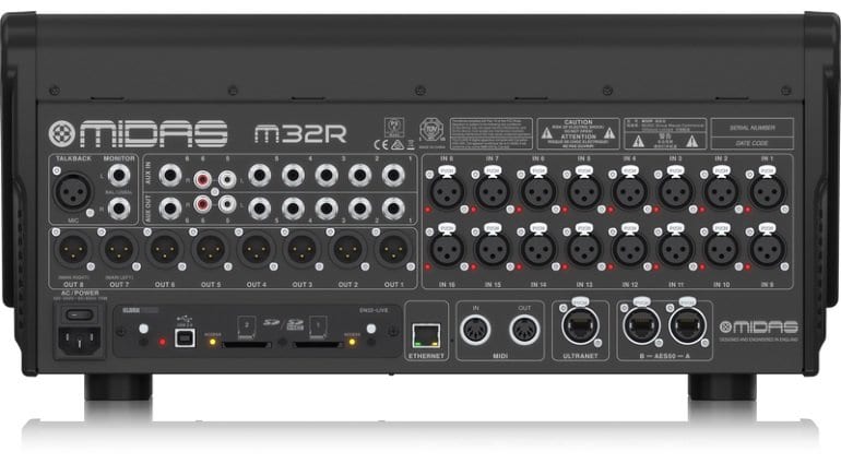 Midas M32R Live digital mixing console: More than just a facelift ...