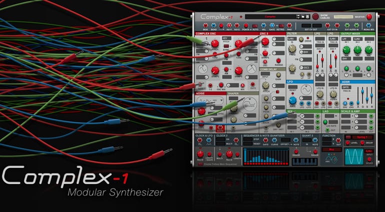 Complex-1: front patching Modular Synthesizer for Propellerhead Reason ...