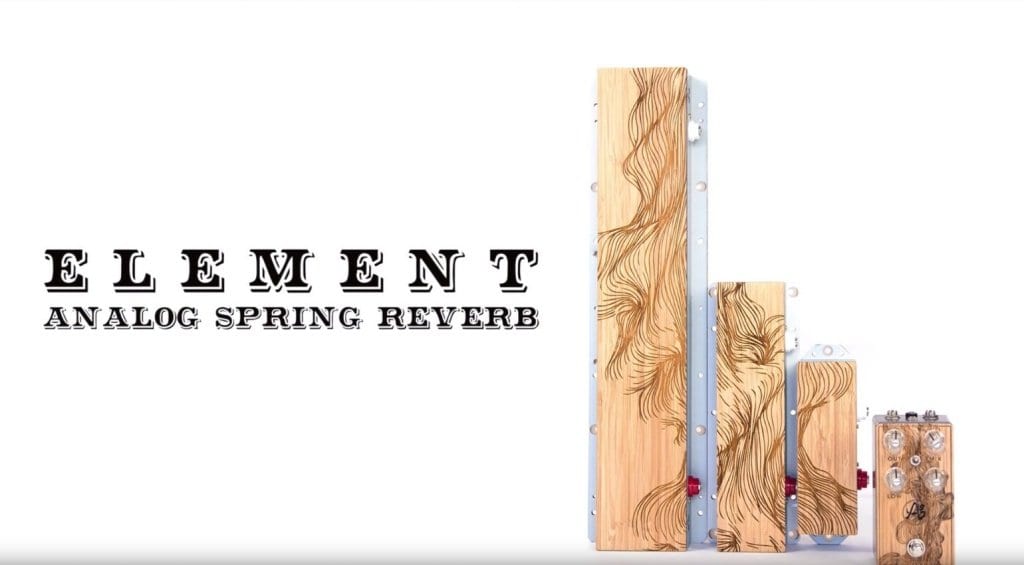 NAMM 2019: Anasounds Element 'real' Spring Reverb pedal - gearnews.com